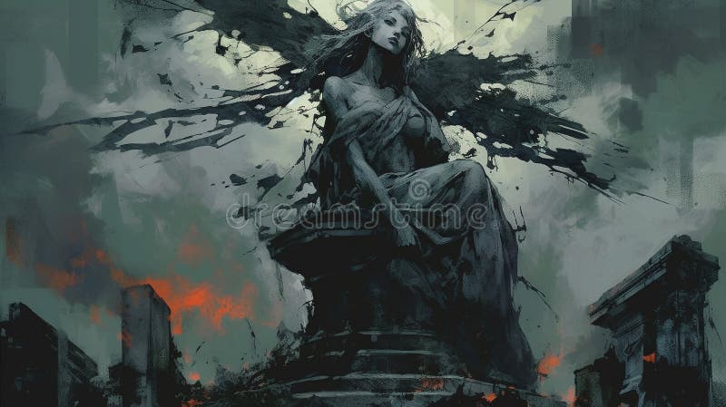 Crumbling Gravestone Stock Illustrations – 10 Crumbling Gravestone ...