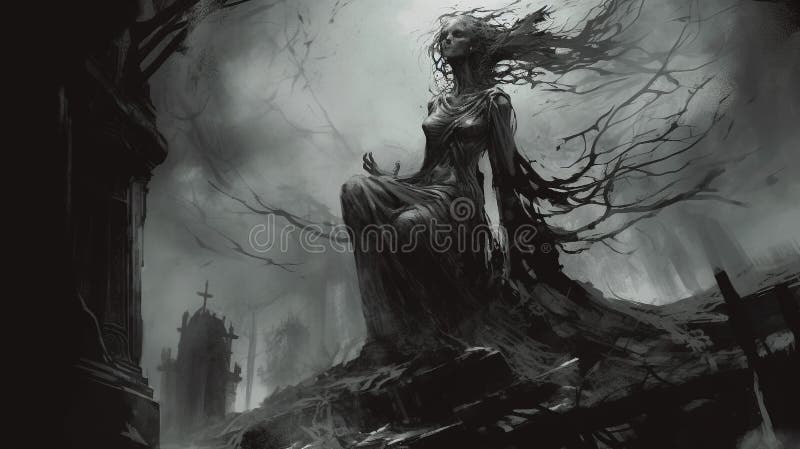 Crumbling Gravestone Stock Illustrations – 10 Crumbling Gravestone ...