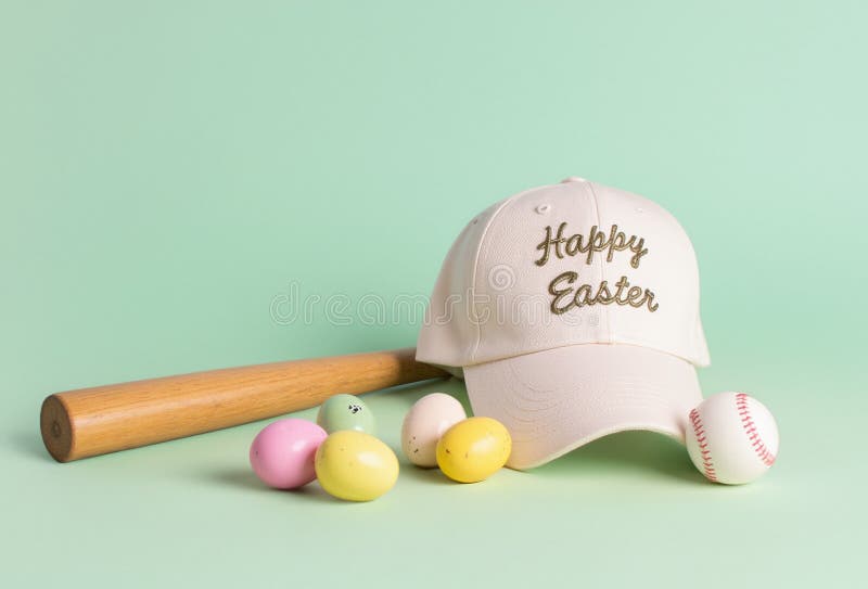 Generative AI a Beautifully Embroidered Cap with the Phrase "Happy ...