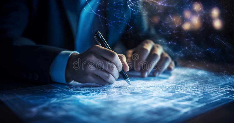 Generative Ai. Blueprint Architecture Engineering Design Technology ...