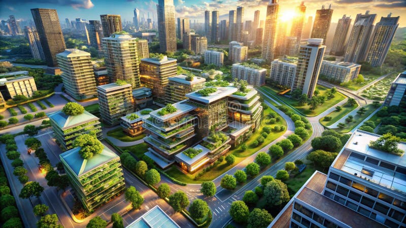 Generative AI Business Model Futuristic Architecture and Technology ...