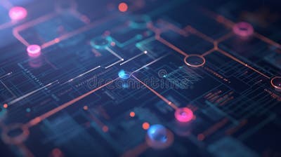 Generative AI Business Process and Workflow Automation with Flowchart Organization Chart with ...