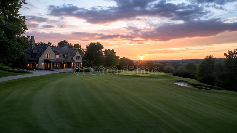 Charming House Golf Course Stock Photos - Free & Royalty-Free Stock ...