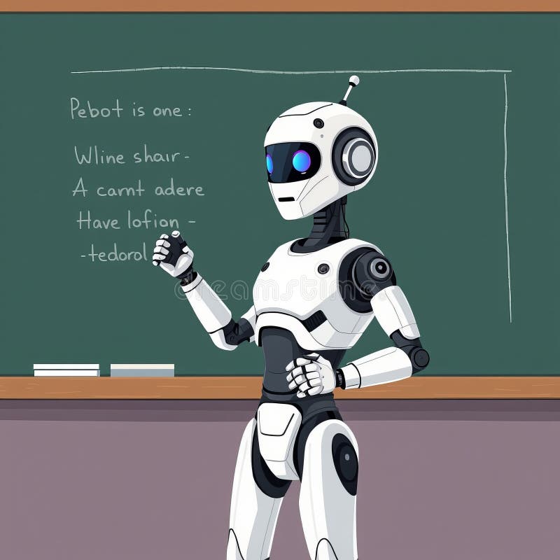 Generative Artificial Intelligence Chatgpt Illustration of a Robot ...