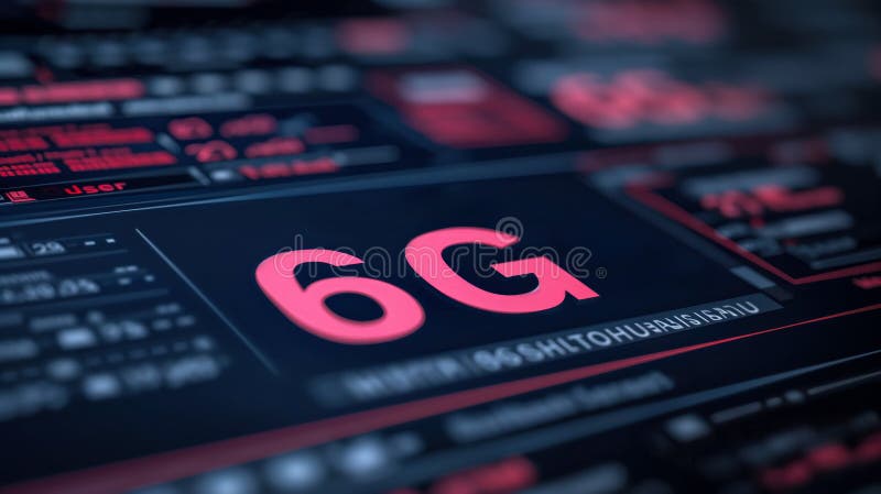 Advanced Sixth Generation Network Technology Stock Illustrations – 9 ...