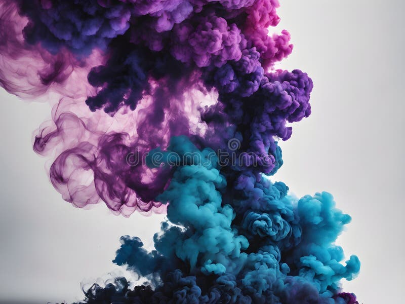 Colored Smoke Seamless Pattern Stock Illustration - Illustration of ...