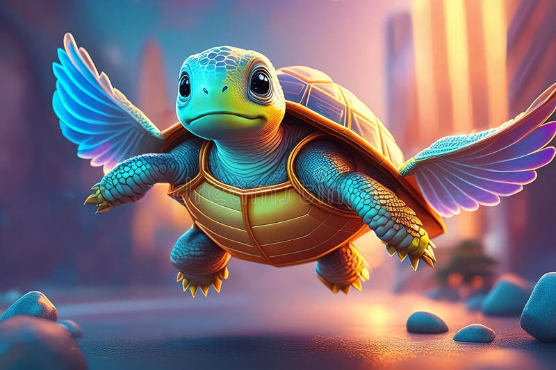 Generative AI Conceptual Illustration of a Cute Baby Stock Illustration ...