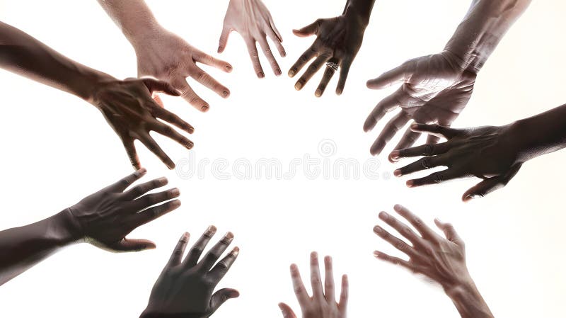 Human Hands Making Circle Stock Illustrations – 193 Human Hands Making ...