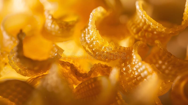 Generative AI Corn Curls Business Concept. Stock Illustration ...