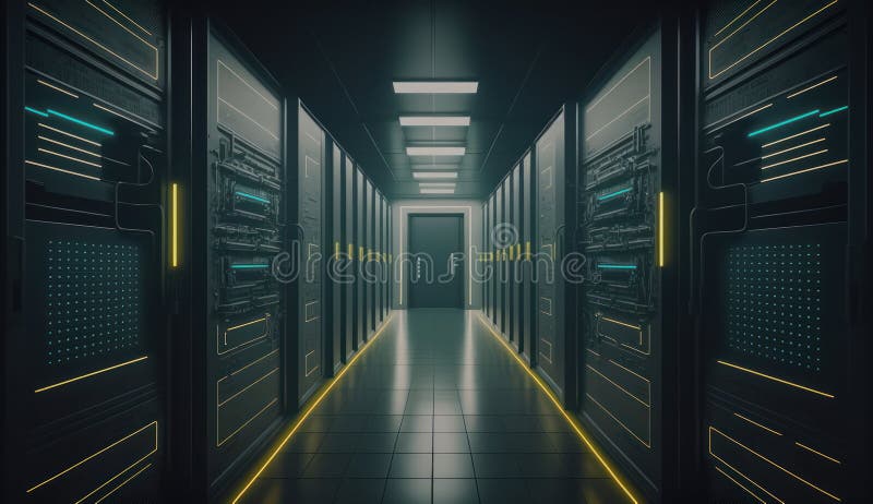 Powerful Supercomputers Stock Illustrations – 23 Powerful ...