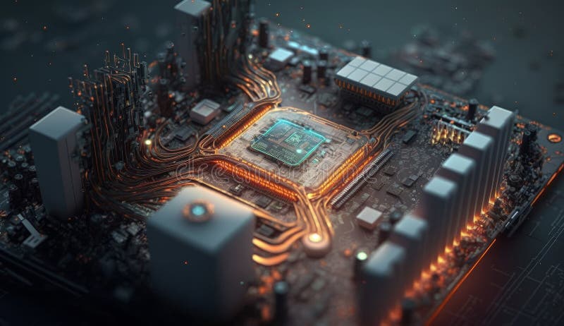 Motherboard Pulsates Stock Illustrations – 61 Motherboard Pulsates ...