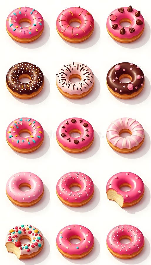 Generative AI Creates Delightful Donut Variations: a Sweet Collection ...