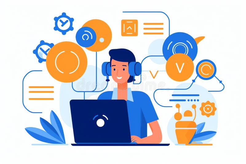 Ai Customer Service Stock Illustrations – 6,934 Ai Customer Service ...