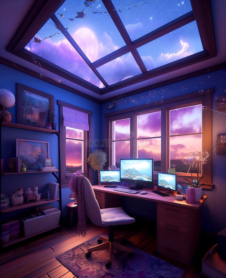 Generative AI: a Cyberpunk Colorful Streaming and Gaming Studio for ... Generative AI: a Cyberpunk Colorful Streaming and Gaming Studio for ...