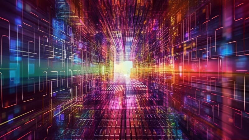 Generative AI, Cyberspace: Capture the Digital Realm through Abstract ...