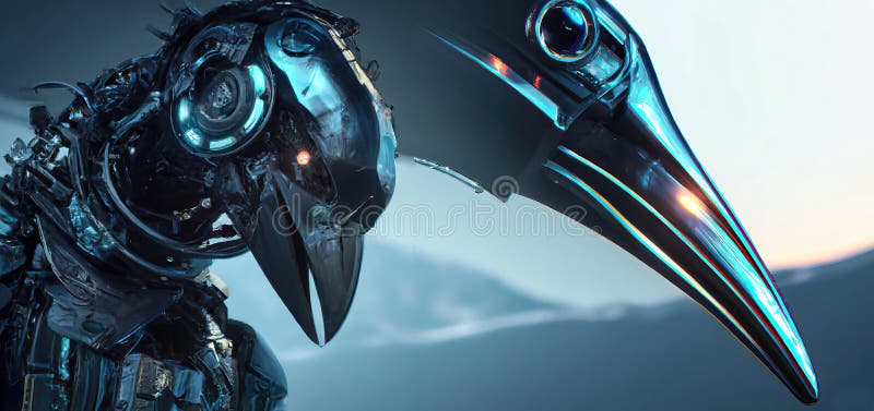 Cyborg Bird Stock Illustrations – 888 Cyborg Bird Stock Illustrations ...