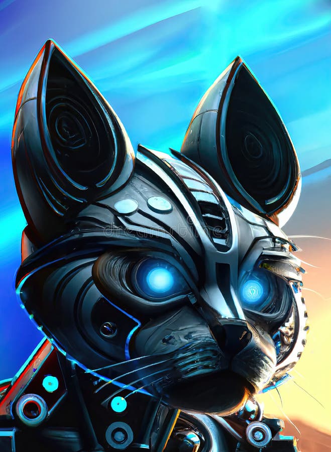Cyborg Cat Stock Illustrations – 1,269 Cyborg Cat Stock Illustrations ...