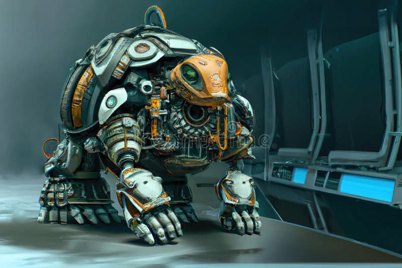 Cyborg Turtle Stock Illustrations – 334 Cyborg Turtle Stock ...
