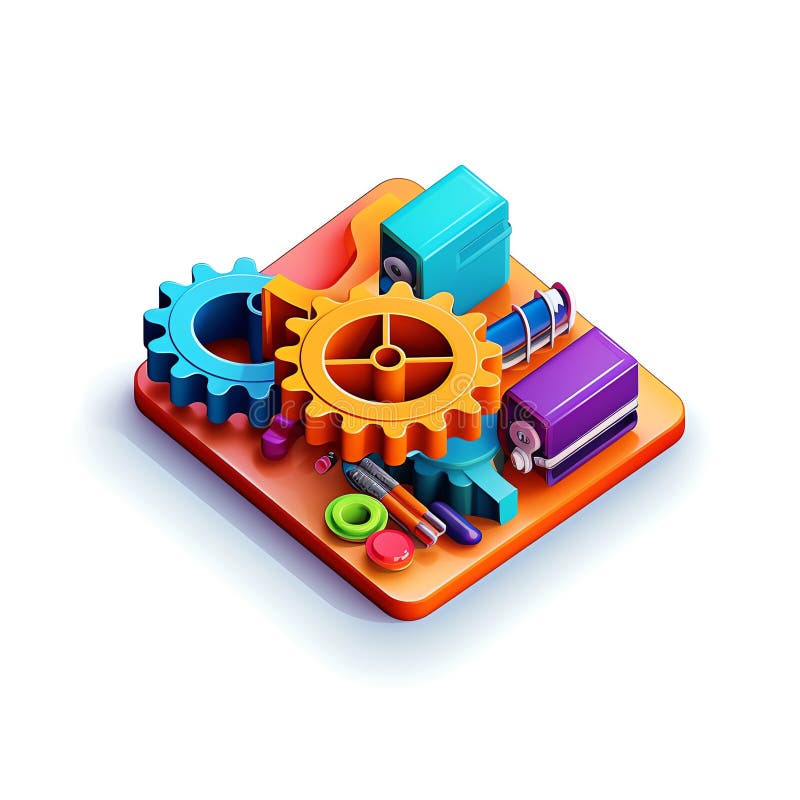 Generative AI 3d Cartoon Hand Holding- Stock Illustration ...