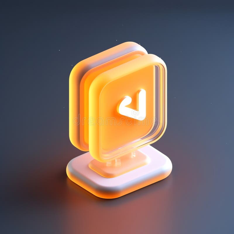 Generative AI 3D Realistic Chat or- Stock Illustration - Illustration ...