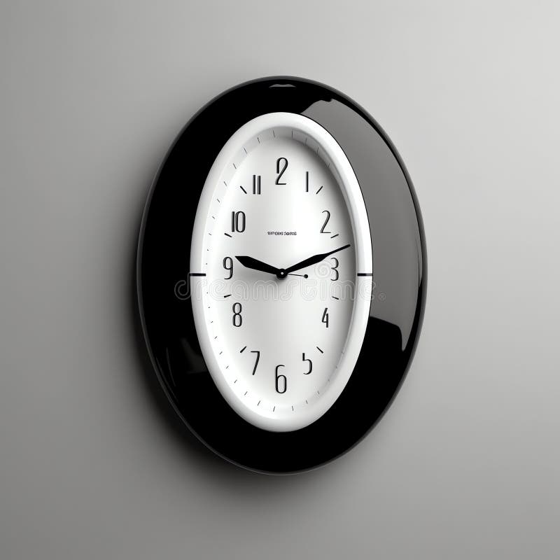 Generative AI 3d Vector Office Clock- Stock Illustration - Illustration ...
