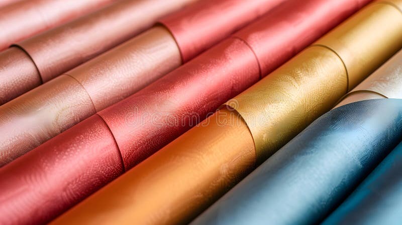 Generative AI Decorative Wrapping Fabric for Interiors in Rolls ...