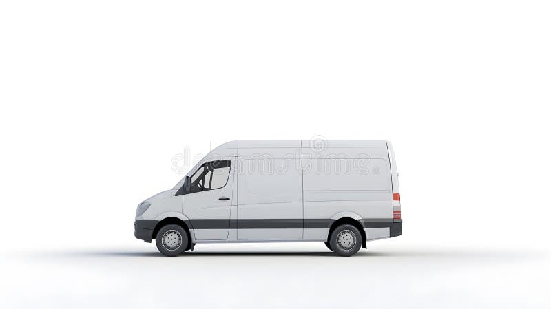 Delivery Van Side View Stock Illustrations – 6,217 Delivery Van Side ...