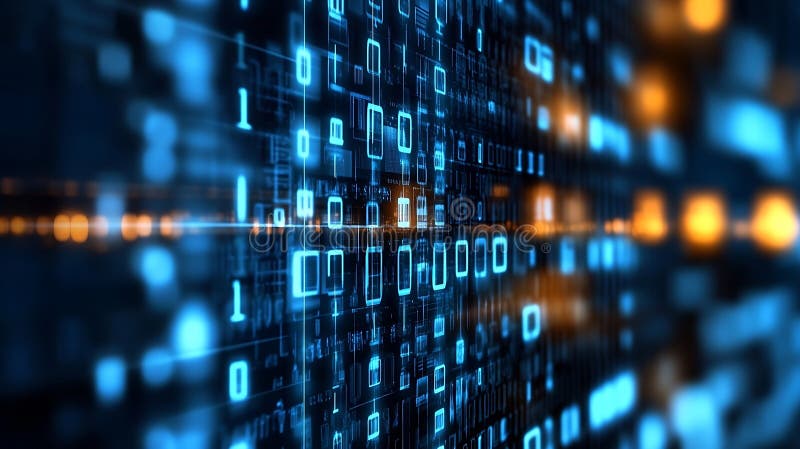 Generative AI Dynamic Binary Code Stream on Digital Interface Representing Data Transfer ...