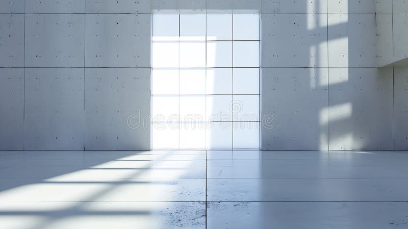 Generative AI Empty Square Front of Modern Architectures Business ...