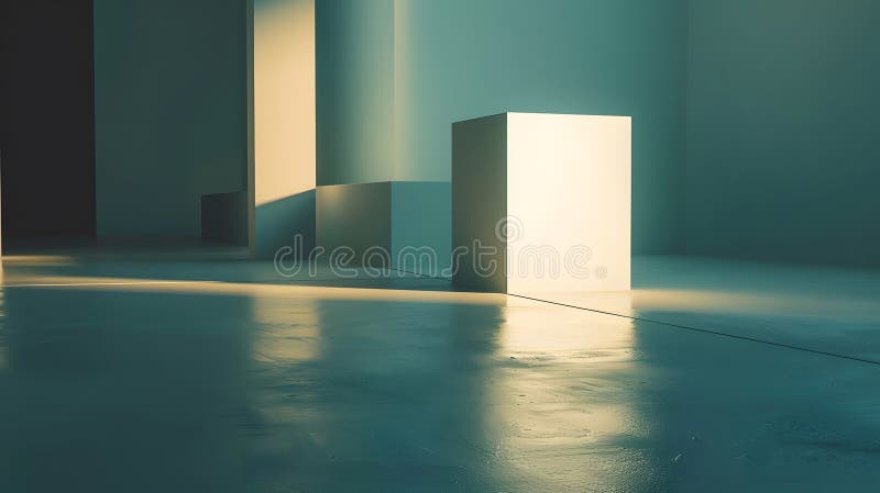 Generative AI Empty Square by Modern Architectures Business Concept ...