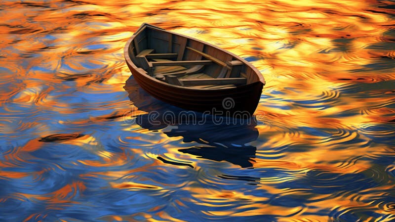 Generative AI, Eternal Echoes Stock Illustration - Illustration of ...