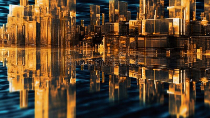 Generative AI, Ethereal Illusions Stock Illustration - Illustration of ...