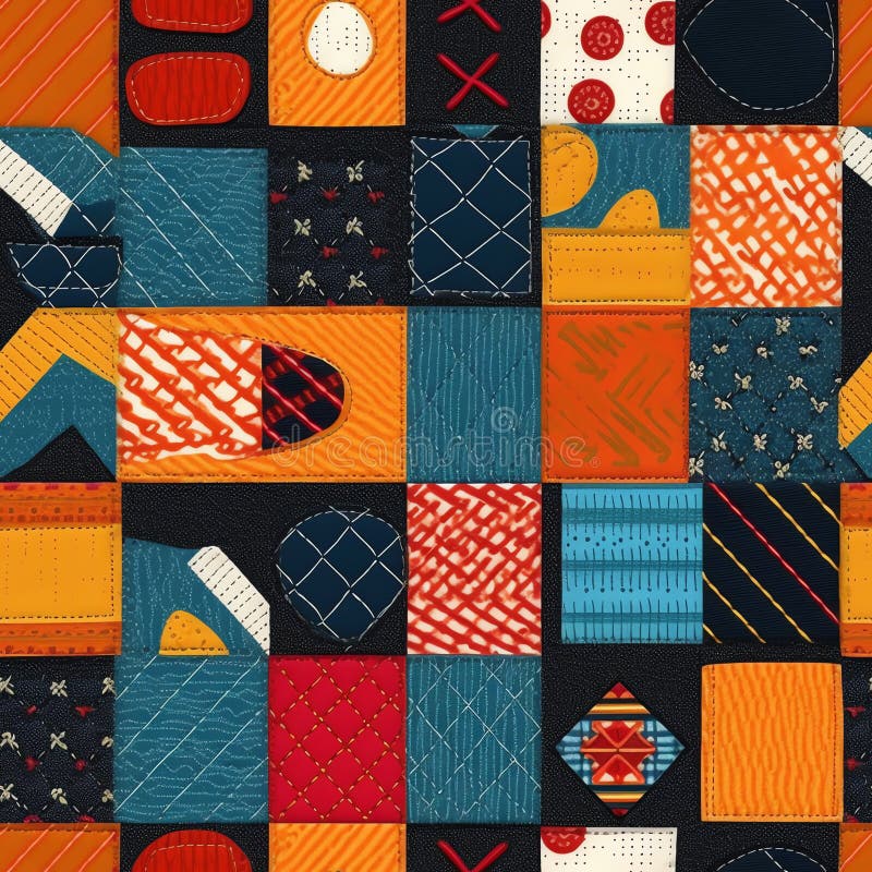 Generative AI Ethnic- stock illustration. Illustration of seamless - 280163644