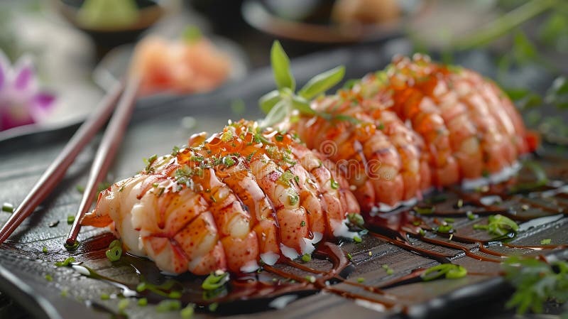 Generative AI Explore Culinary Art with Three Uncooked Lobster Tails ...