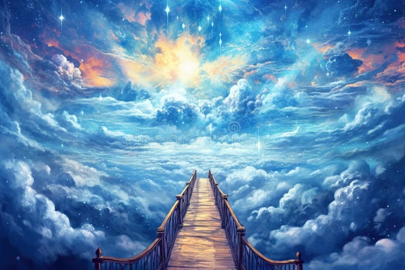 Generative Fantasy Light Bridge Stock Illustrations – 309 Generative ...