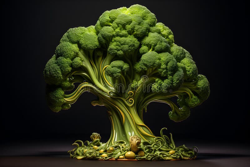 Brocooli Tree Stock Illustrations – 2 Brocooli Tree Stock Illustrations ...