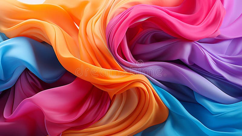 Generative AI, Fluid Dance stock illustration. Illustration of fluidity ...