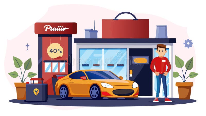 A Premium Auto Repair Shop Concept Offering High-end Services ...