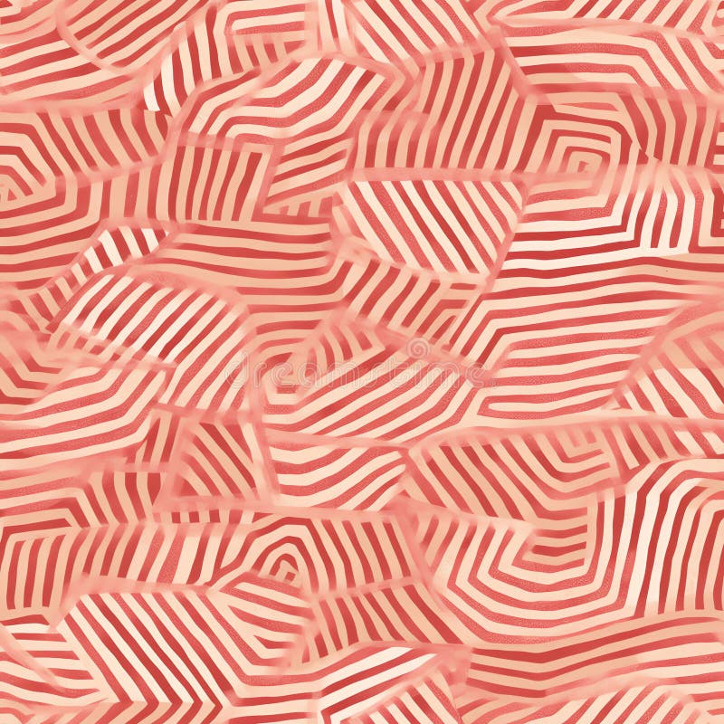 Generative AI Fun Red Line Doodle- Stock Illustration - Illustration of ...