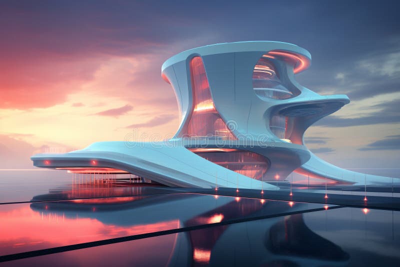 Generative Ai Future Skylines: an Abstract Representation of Futuristic ...