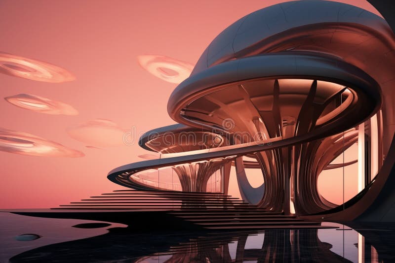 Generative Ai Future Skylines: an Abstract Representation of Futuristic ...