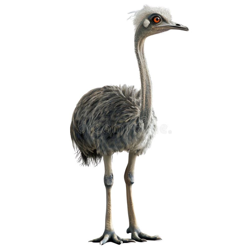 Rhea a Flightless Bird from South America Stock Illustration ...