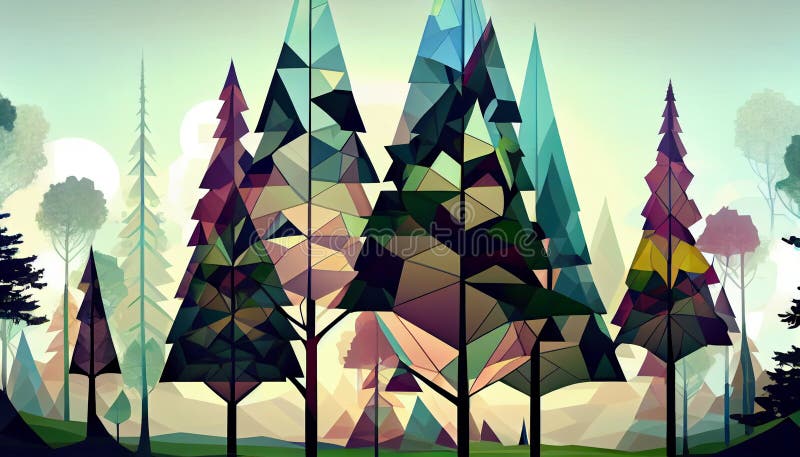 Generative AI, Geometric Harmony: an Abstract Interpretation of Nature ...
