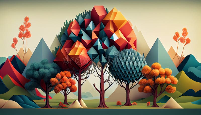 Generative AI, Geometric Harmony: an Abstract Interpretation of Nature ...