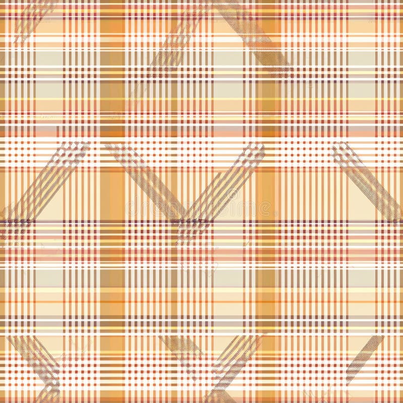 Generative AI Gingham Check Plaid Pattern- Stock Illustration ...