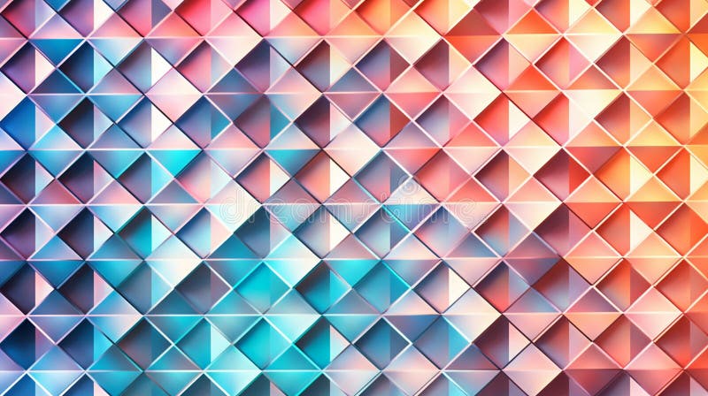 Generative Ai A Grid Pattern For A Structured And Organized Website Design Stock Illustration