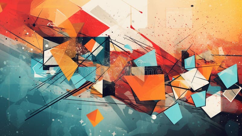 Generative AI, Harmony Unleashed Stock Illustration - Illustration of ...