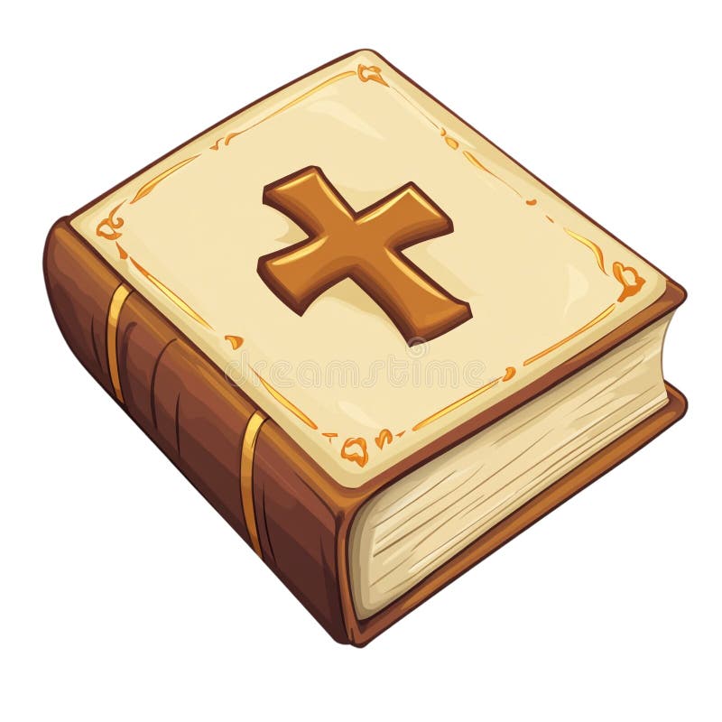 Holy Book Divine Scripture Spiritual Faith Religious Text Stock ...