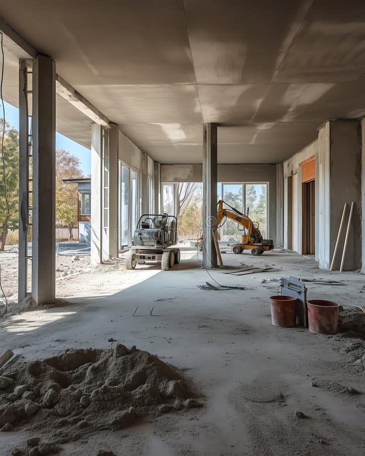 3_House_building_process_1687321005657_1 Stock Illustration ...