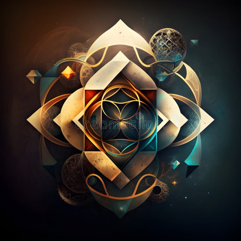 Generative AI Illustration. White Horse in an Enchanted Forest ...